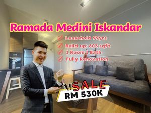 Ramada Medini Iskandar Fully Renovation Unit For Sale Near Medini ...