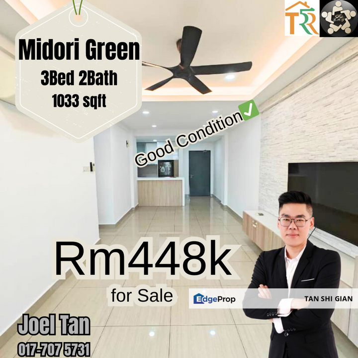 Midori Green 3bedroom Apartment for Sale for Sale @RM448,000 By TAN SHI ...