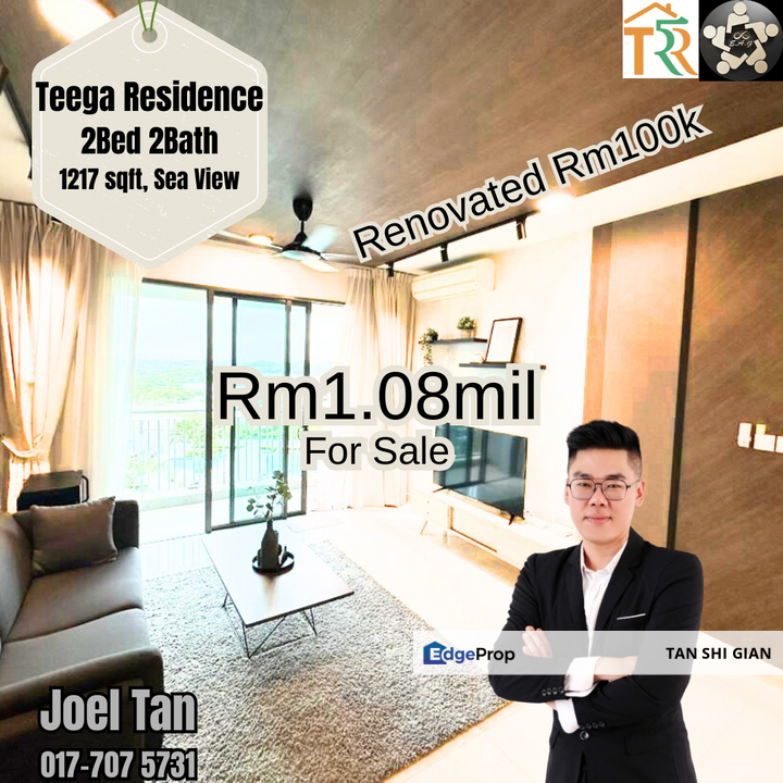 Teega Suites 2Bedroom Apartment for Sale for Sale @RM1,080,000 By TAN ...