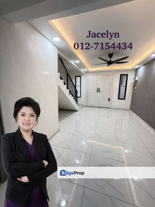 For Sale | Taman Johor Jaya | Double Storey Low Cost | Fully Renovated ...