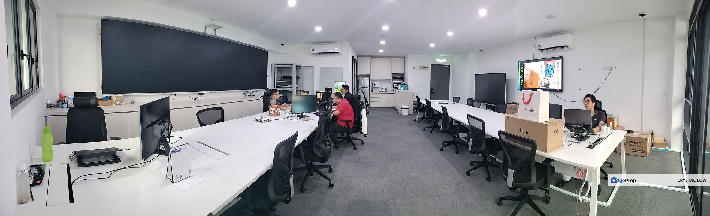 Fully furnished office for rent! Walking distance to LRT station. for ...