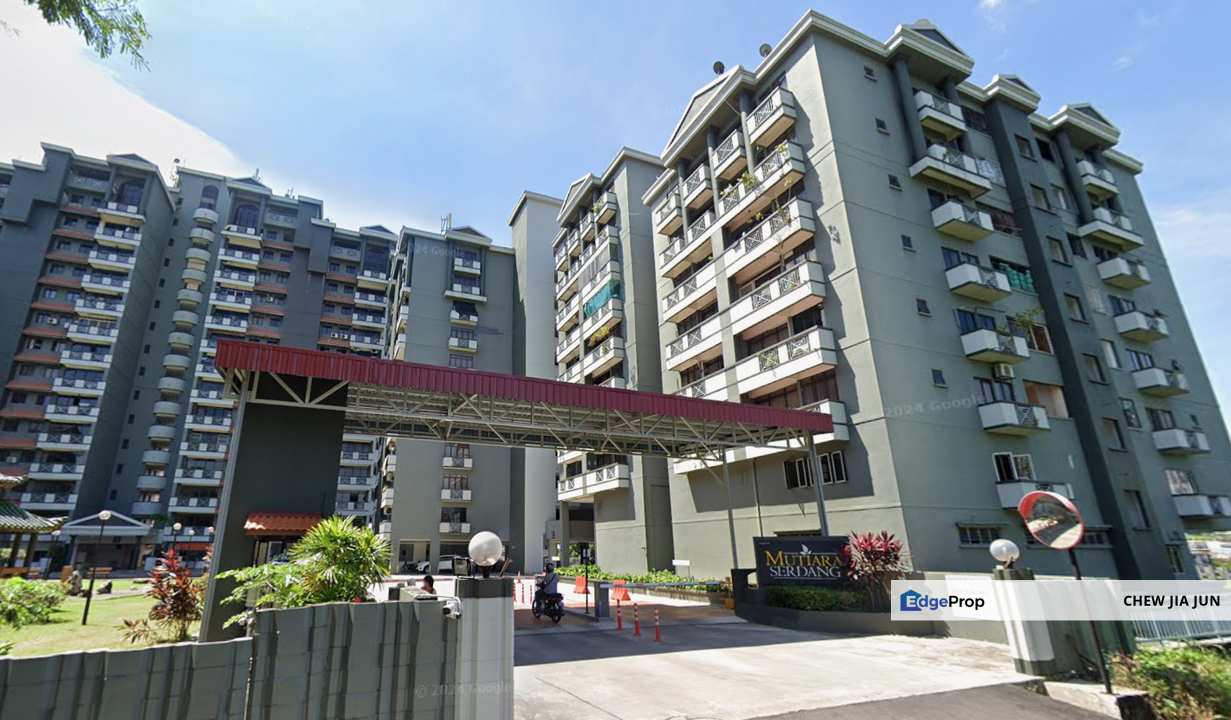 Walking distance to MRT Pangsapuri Mutiara Serdang, Seri Kembangan for ...