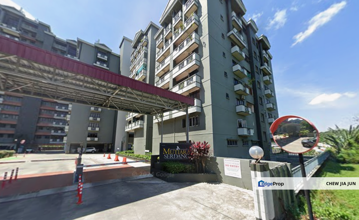 Walking distance to MRT Pangsapuri Mutiara Serdang, Seri Kembangan for ...