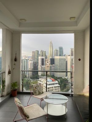 Suasana Bukit Ceylon Partly Furnished Penthouse KLCC & KL Tower view ...