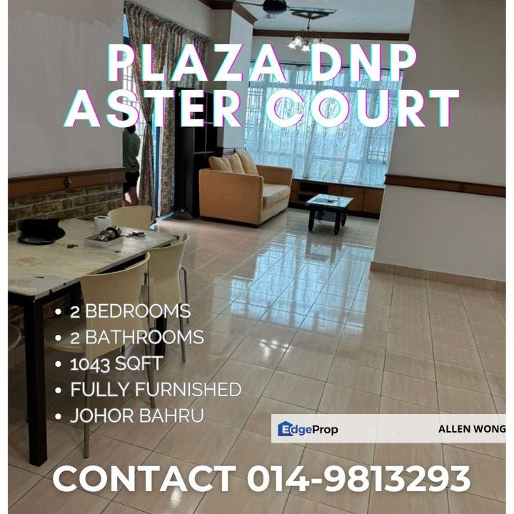 Plaza DNP Aster Court @ Century Garden, JB Town for Rental @RM2,300 By ...