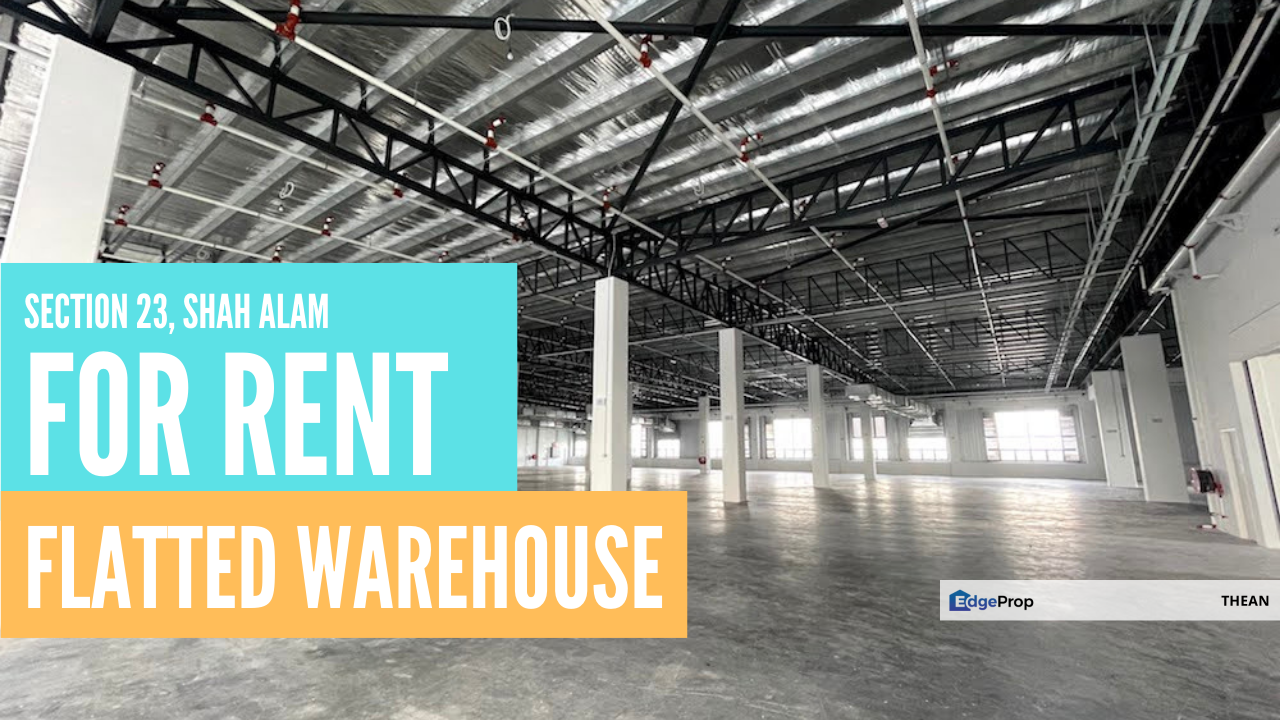 MULTI LEVEL FLATTED WAREHOUSE SHAH ALAM for Rental @RM161,000 By THEAN ...