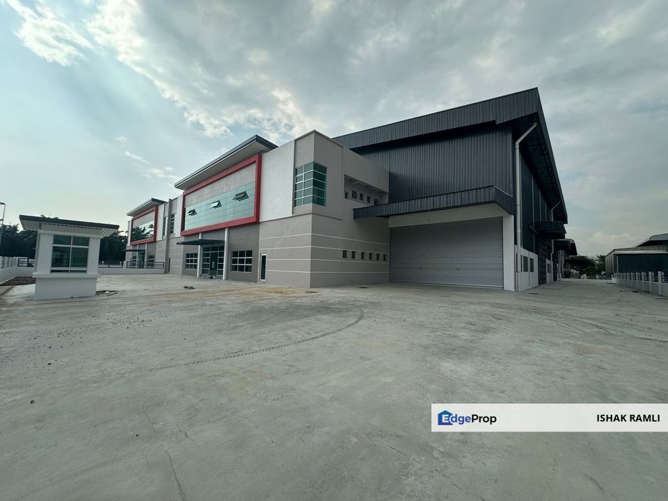 Brand New Semi D Factory with 2 Storey Office West Meru Industrial Park ...