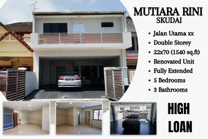 Mutiara Rini 2-Storey House High Loan for Sale @RM620,000 By DENNIS PEH ...