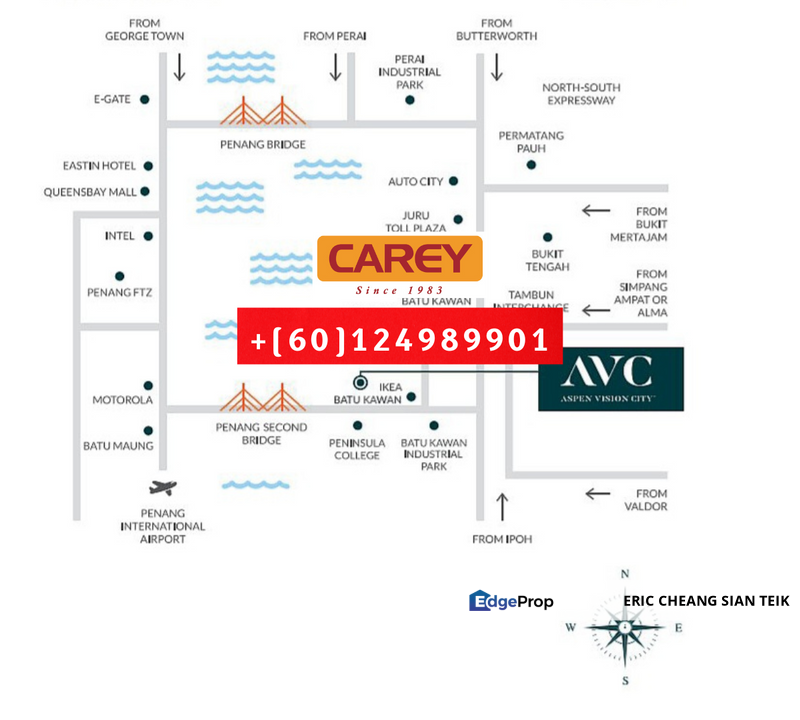 Vervea 3 storey shop office in Batu Kawan for Rental @RM4,000 By ERIC ...