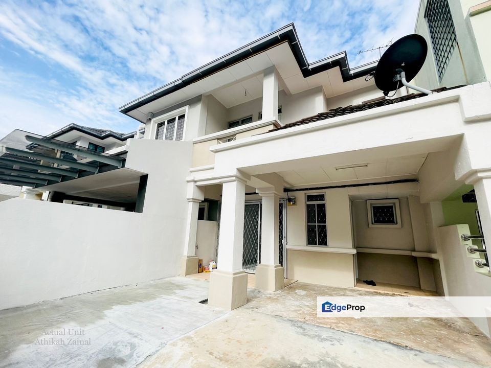 Newly refurbished double storey terrace home facing the hill for Sale ...