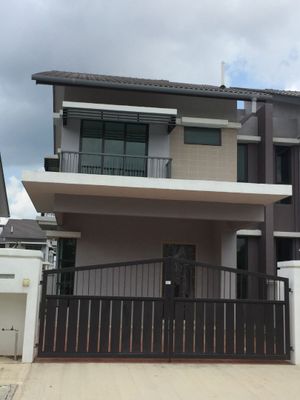 Periwinkle @ bandar rimbayu, 2-storey semi-D cluster house for rent ...