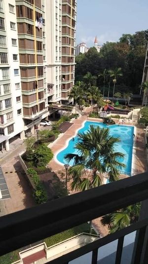Facing Pool View End Unit Desa Putra Condo @ Wangsa Maju for Sale ...