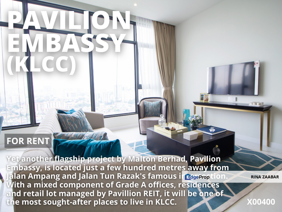 Pavilion Embassy KLCC - For Rent for Rental @RM5,200 By RINA ZAABAR ...