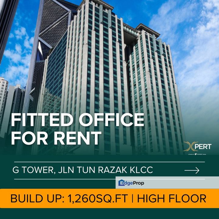 G Tower KLCC Kuala Lumpur Office for Rental @RM10,360 By EMILY KHO ...