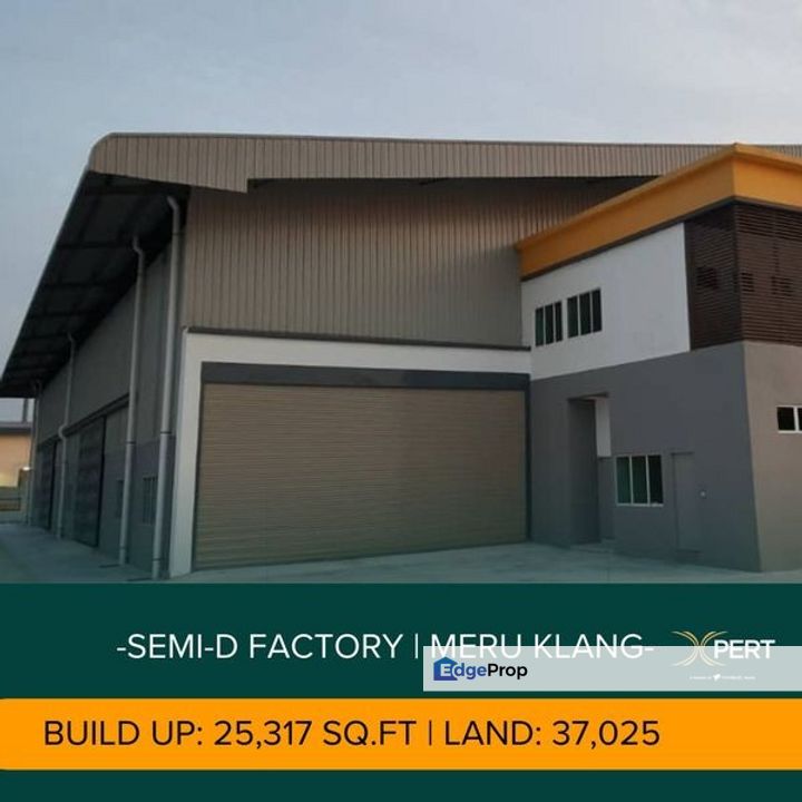 Semi D Factory South Meru Industrial Park Klang for Sale @RM11,500,000 ...