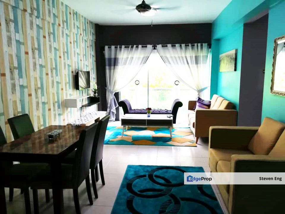 Fully Furnished DWJ Meru residences for Rental @RM1,300 By Steven Eng ...
