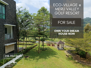 Beautiful Town House @ Meru Valley Golf Resort for Rental @RM2,300 By ...