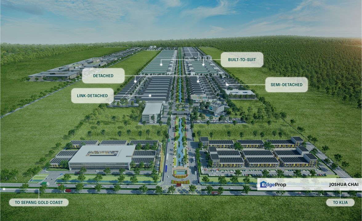 Semi-Detached Factory Resort Style Smart Industrial Park Sepang for ...