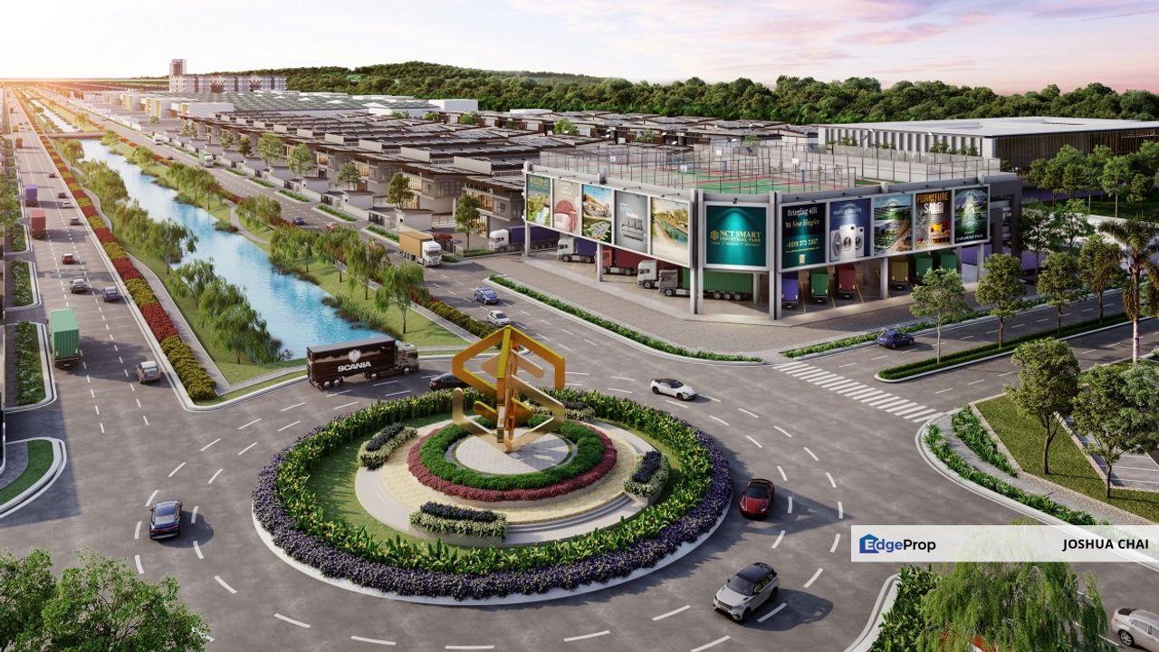 Semi-Detached Factory SHAH ALAM Smart Industrial Park Sepang for Sale ...