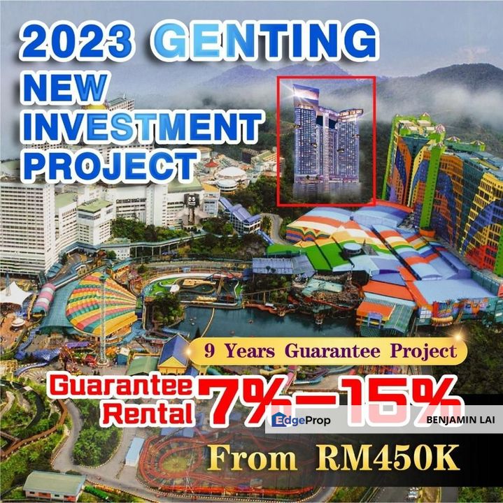 New Project in Genting Highlands for Sale @RM700,000 By BENJAMIN LAI ...