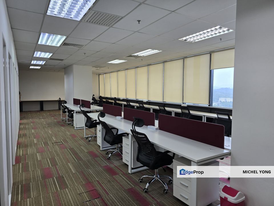 A Fully Furnished office walk to LRT mall for Rental @RM8,500 By MICHEL ...
