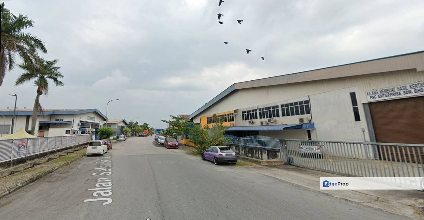 1.5 storey Corner Factory Warehouse for sale at Pandamaran Klang for ...