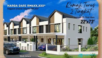 2 Storey Terrace House Taman Melati Seksyen 29 Shah Alam 700m to ...