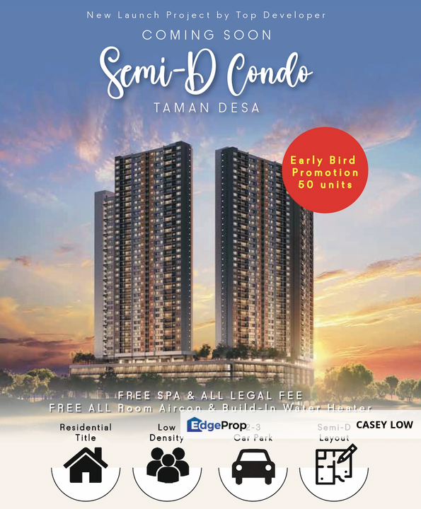 New Semi D Condo | Phase 2 | Low Density by Maxim Development for Sale ...