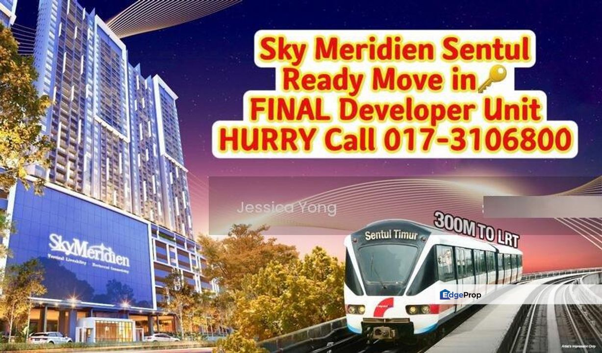 SkyMeridien Residences @ Sentul East for Sale @RM595,000 By Jessica ...