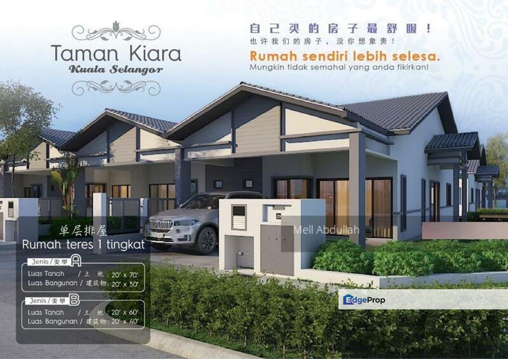 New Taman Kiara Kuala Selangor for Sale @RM330,000 By MELL ABDULLAH ...