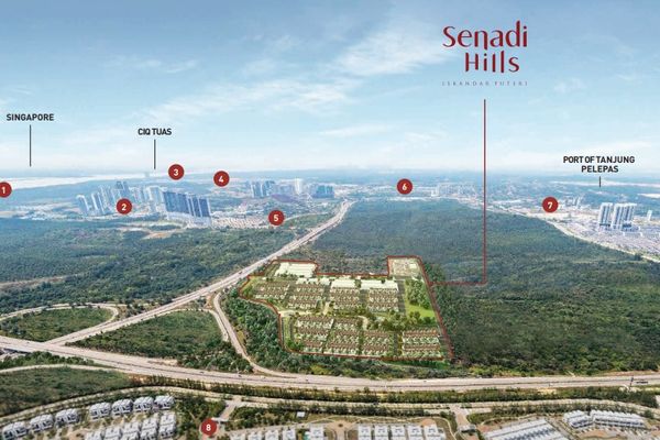 Senadi Hills, Iskandar Puteri (Nusajaya) Insights, For Sale and Rent ...
