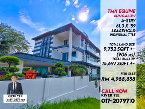 Taman Equine Seri Kembangan 4 Storey Detached Bungalow 15k sqft Built ...
