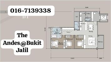 The Andes @ Bukit Jalil Condo Villa corner unit x 6 for Sale @RM895,000 By Sr WONG CHEE KEONG ...