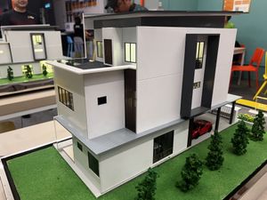 THREE STOREY CORNER with Swimming Pool MELROSE Residence at Kota ...