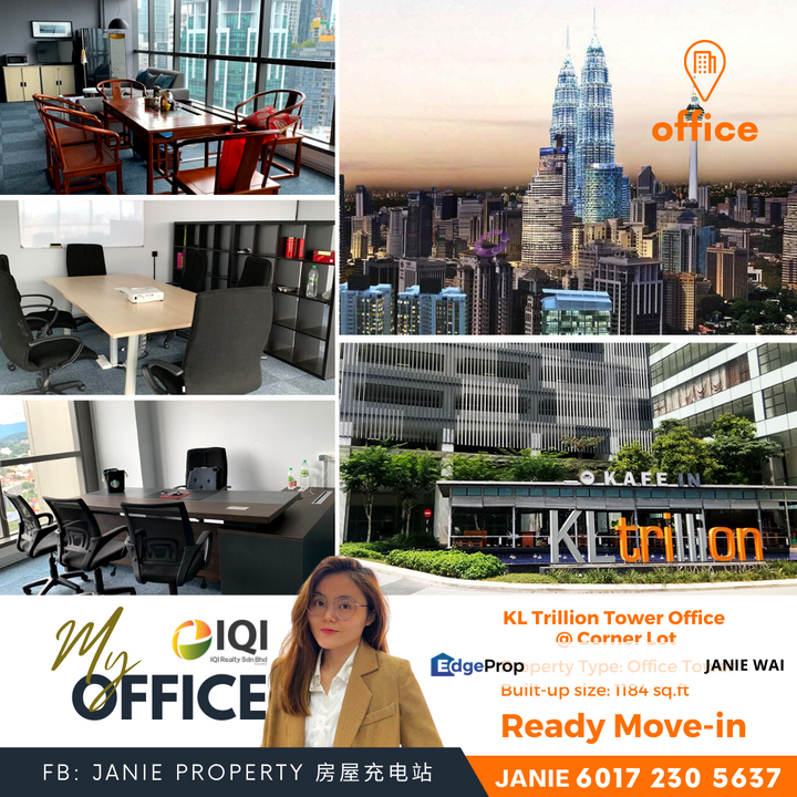 Office KLCC KL Trillion Office Tower Kuala Lumpur Jalan Tun Razak ...