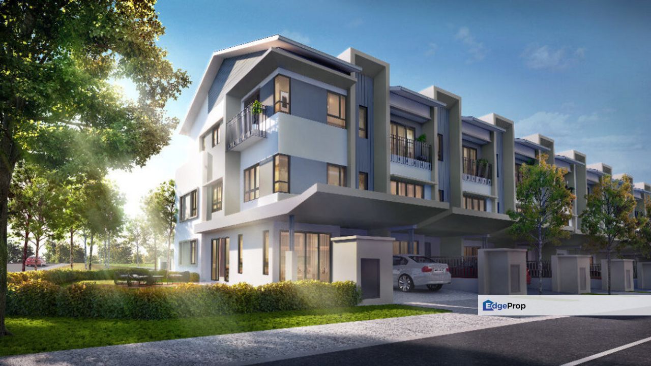 New Completed 3 Storey Superlink With Semi-D Built-Up @ Selayang for ...