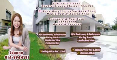 Jalan Adda 5/xx, Adda Heights (Maple Red), Bandar Dato Onn, Taman Daya ...