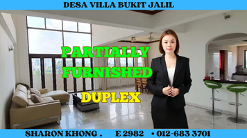 Duplex penthouse for rent at desa villa taman desa for Rental @RM4,450 ...