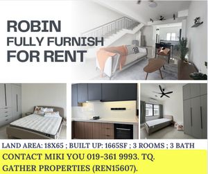 Robin @ bandar rimbayu, brand new, 2-storey - fully furnish for Rental ...
