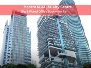 Menara KL33, Jalan Sultan Ismail, KLCC, KL City Centre , KL for Rental ...