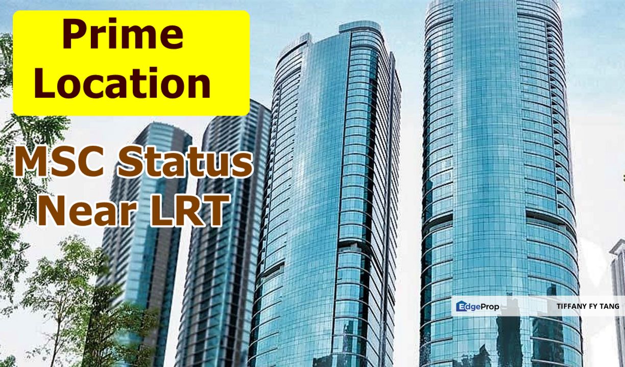 Vertical Corporate Tower, Fitted Office, MSC Office, Near LRT ...